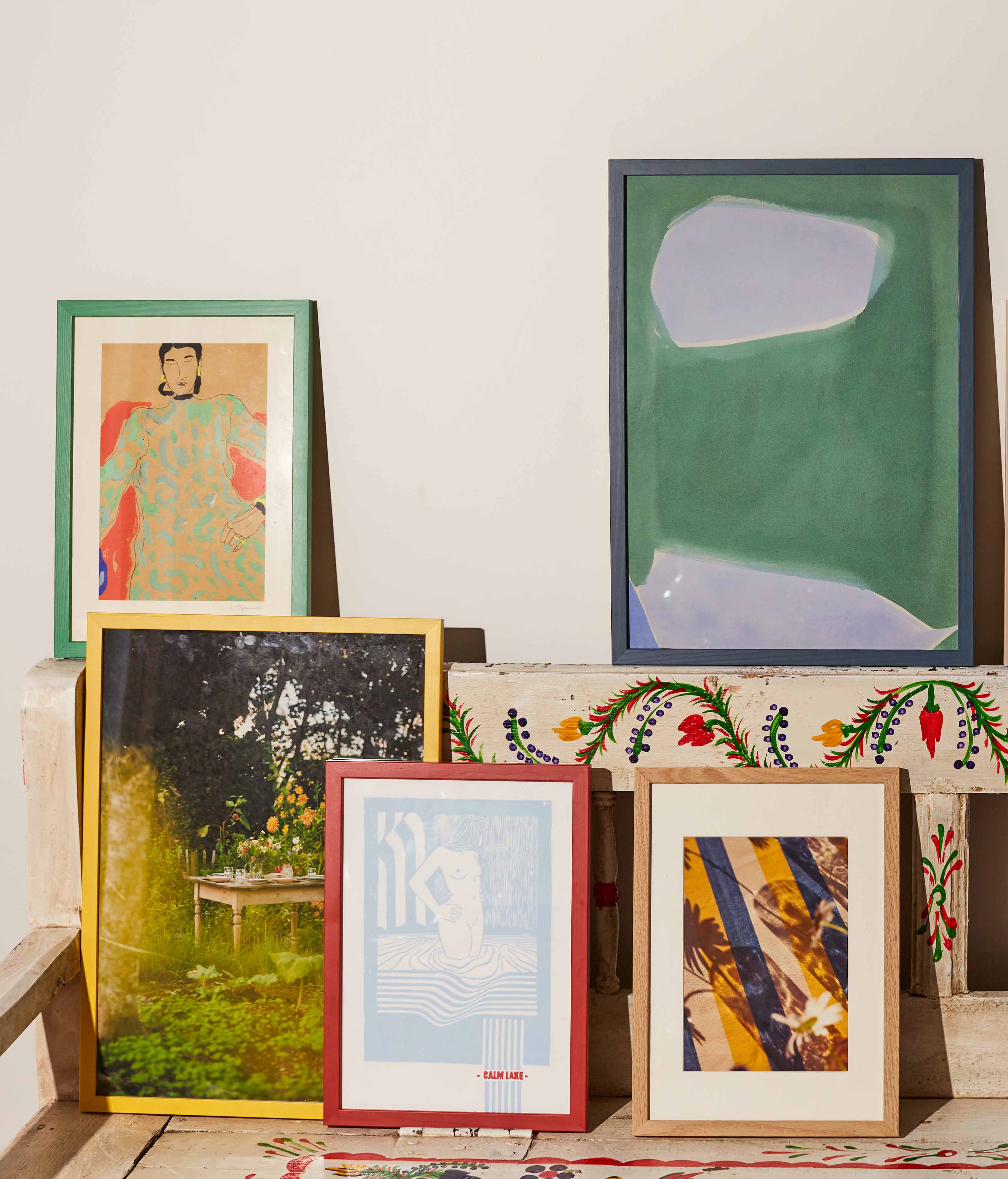 Late Afternoon Colourful Picture Frames | Create Wall Art
