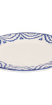 Late Afternoon Blue Tabla Dinner Plate | Hand-painted Dinnerware Sets