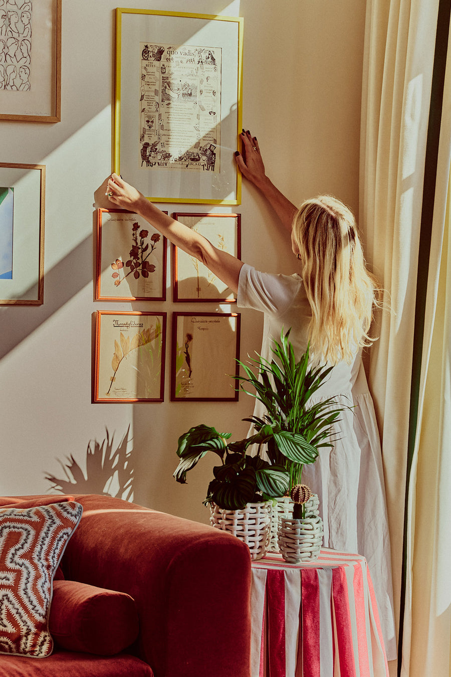 How To Hang Pictures | Late Afternoon Stories