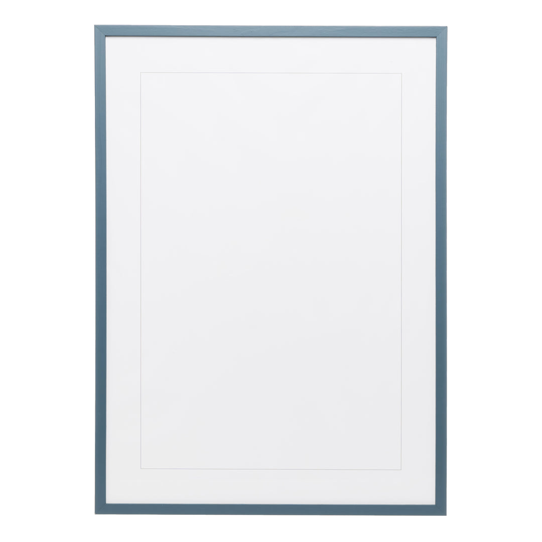 Late Afternoon Petrol Blue Wood Picture Frame | A5, A4, A3, A2 Size