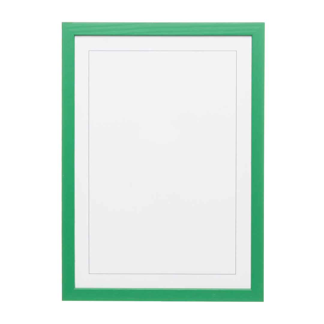 Late Afternoon Emerald Green Wood Picture Frame | A5, A4, A3, A2 Size